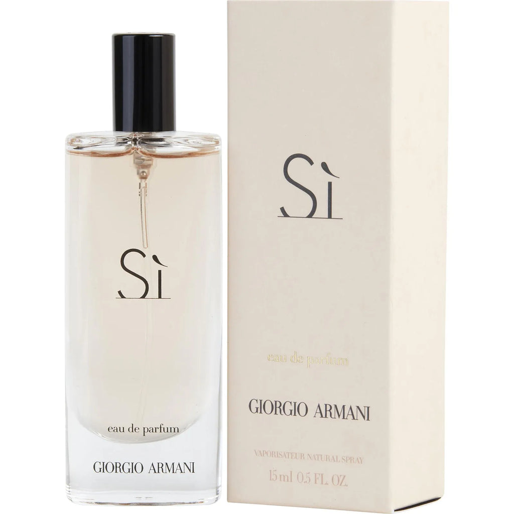 Available in the US: Giorgio Armani Sì Eau de Parfum (W) / 15 ml