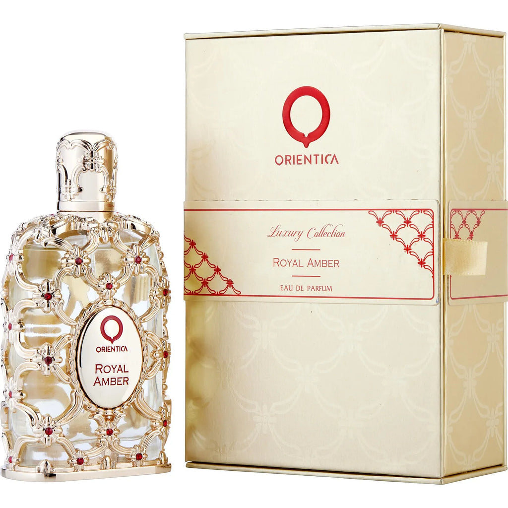 Available in the US: Orientica Royal Amber Eau de Parfum (U) / 2.7 oz