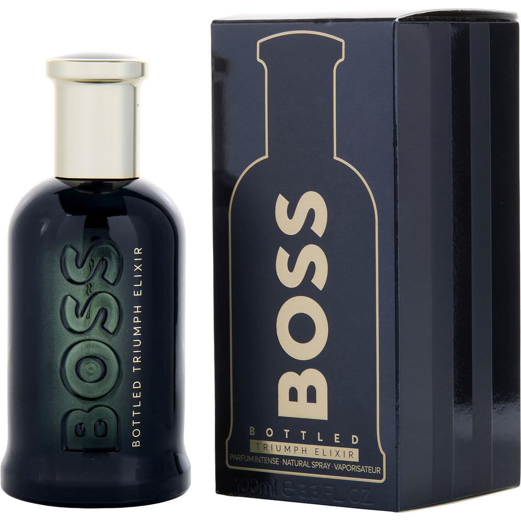 Available in the US: Hugo Boss Boss Bottled Triumph Elixir Parfum (M)
